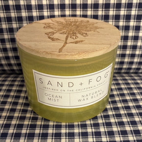 Sand + Fog | Accents | Sand Fog Ocean Mist Candle With Wooden Lid ...